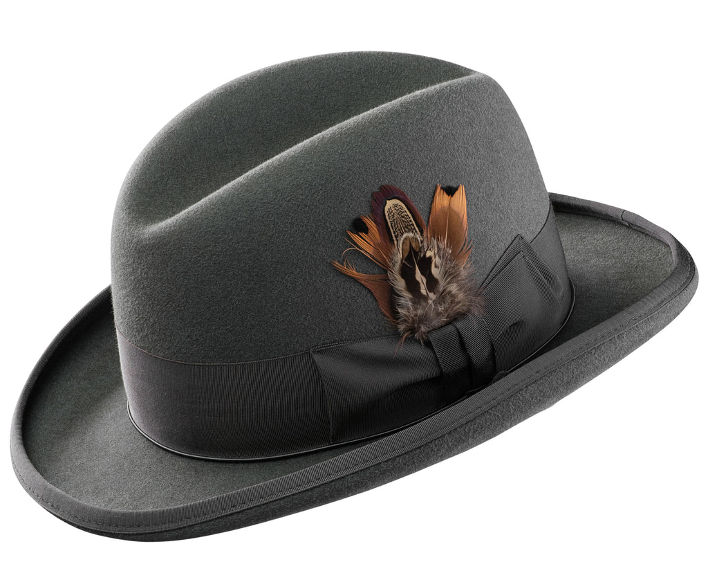Alpha Godfather Homburg Classic Hat | Formal Hat | Selentino Hat ...